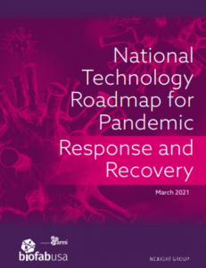 National Technology Roadmap for Pandemic Response and Recovery | ARMI